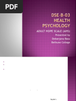 Adult Hope Scale: Measure & Score Guide | PDF | Hope ...