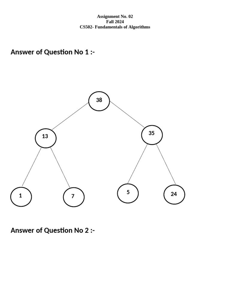 CS502 Assignment No 2 | PDF