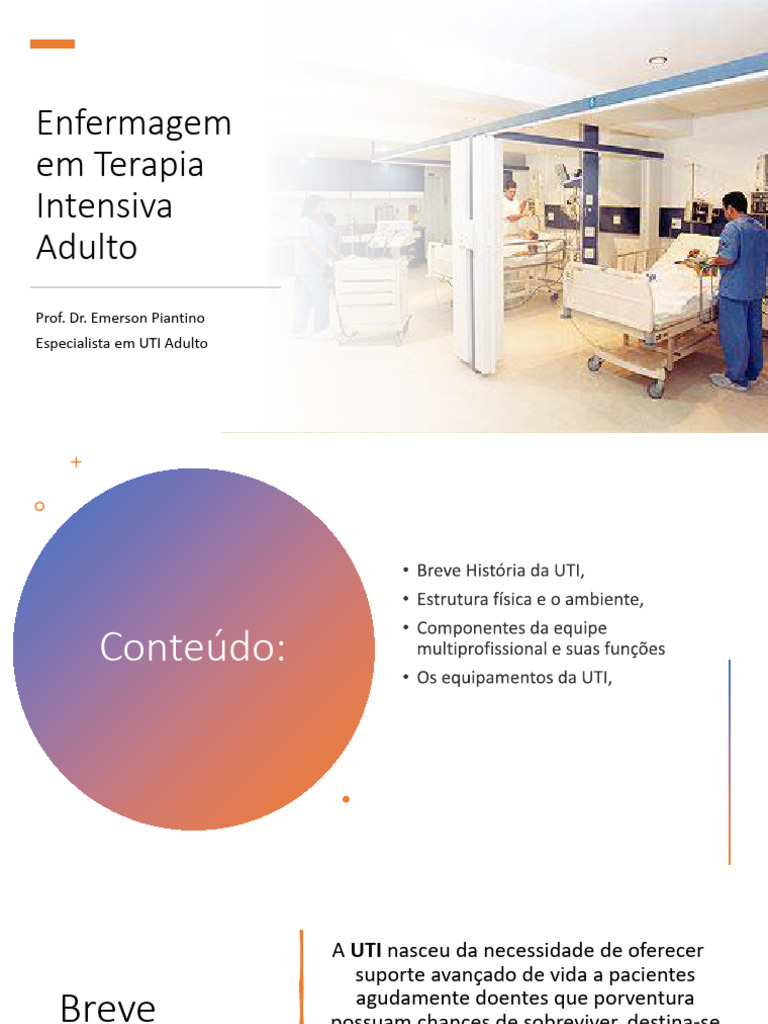 Aula 1 UTI-compactado | PDF | Unidade de Tratamento Intensivo (UTI) | Remédio