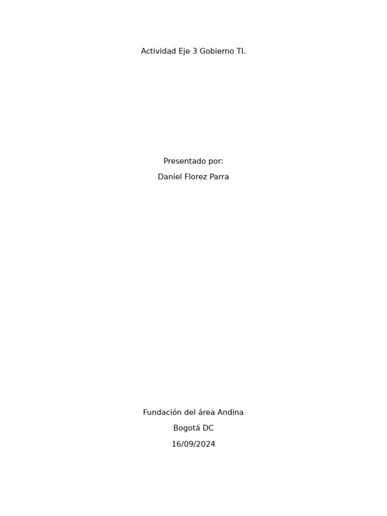 Implementación de ISO 20000 | PDF | Planificación | Presupuesto
