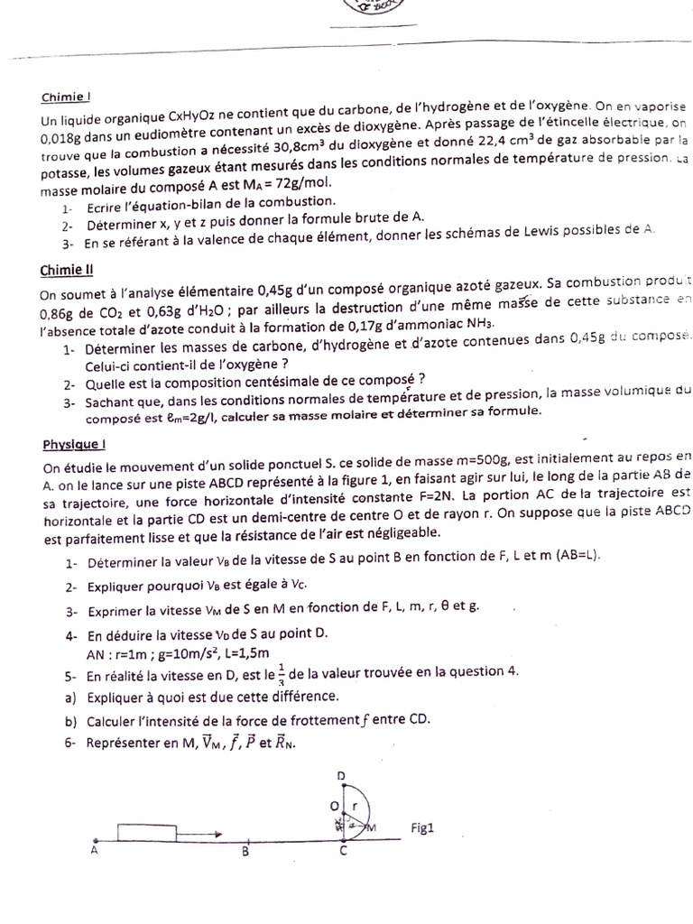 Devoir surveillé Le Bon | PDF