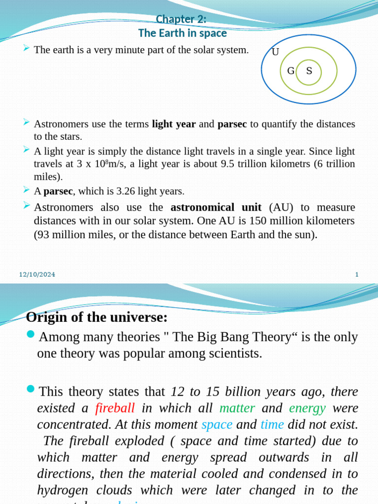 General Geology Chapter Two | PDF | Planets | Solar System