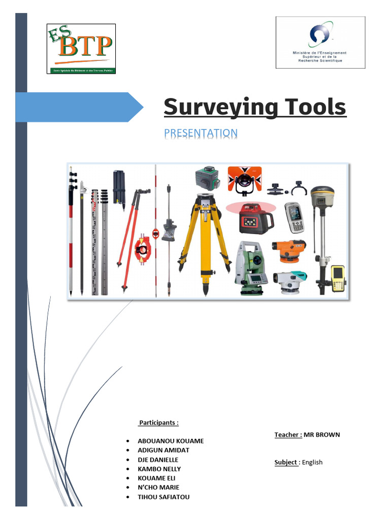 Presentation Pdf Surveying Geographical Technology