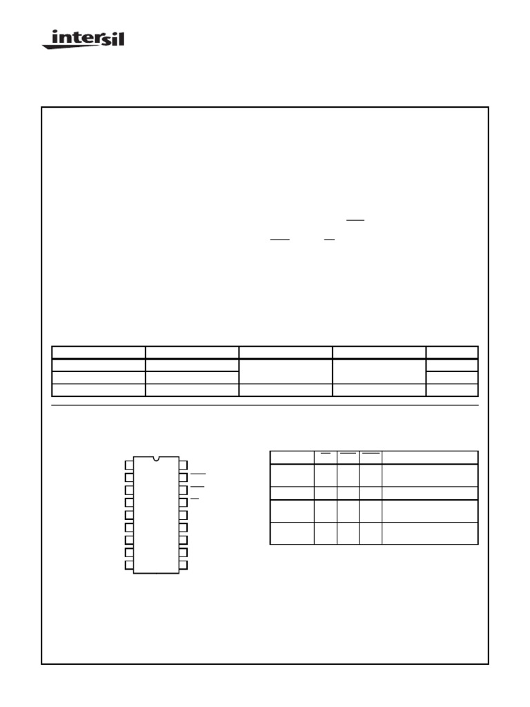 CDP1824 Intersil Corporation | PDF | Computer Architecture | Computing