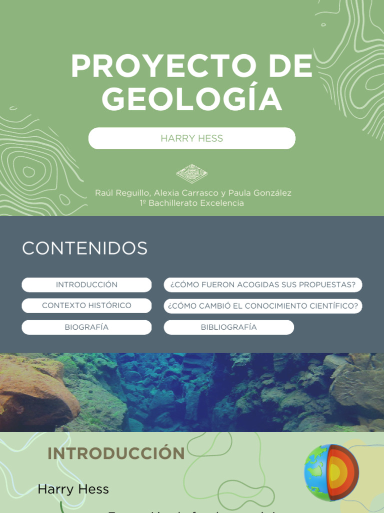 Harry Hess | PDF | Placas tectónicas | Tectónica