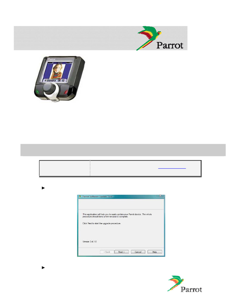 Upgrade Parrot 3200LS Bluetooth Kit | PDF | Bluetooth | Component ...