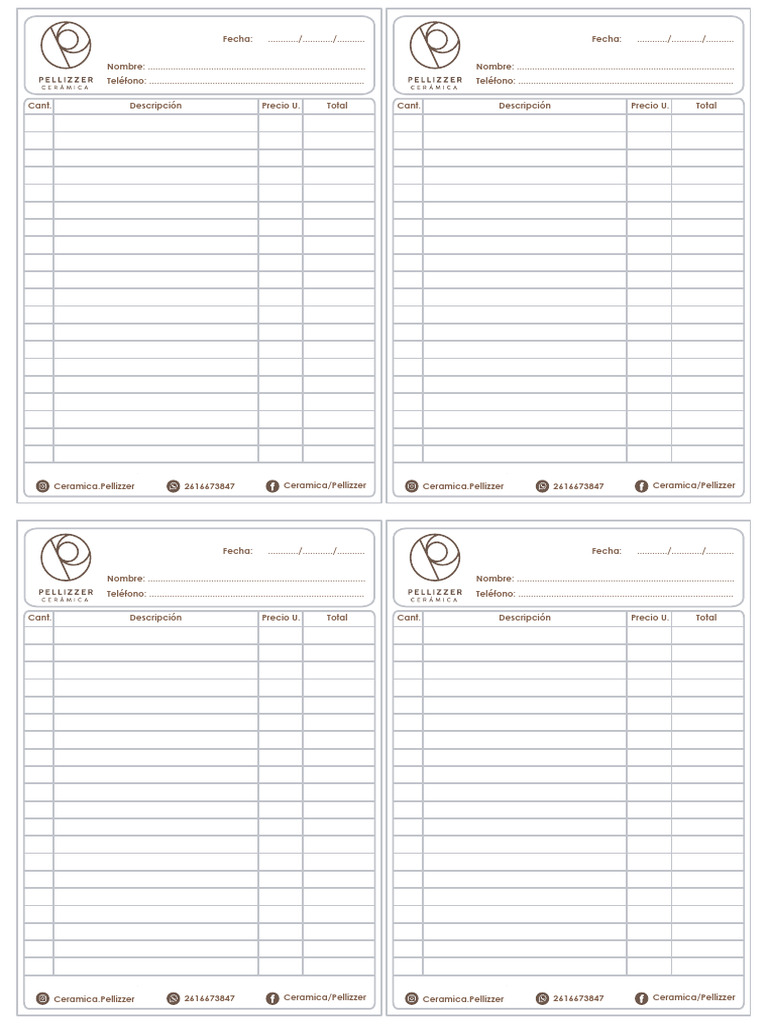 Remitos Fab A5 | PDF