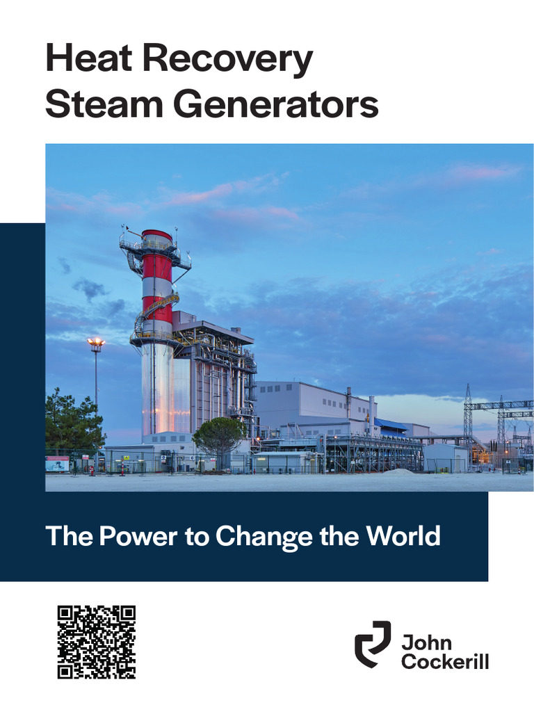 brochure-hrsg | PDF | Boiler | Energy Technology
