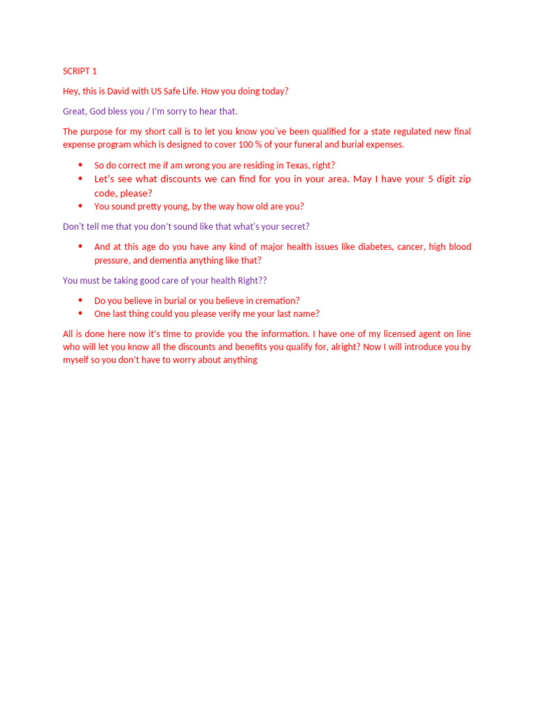 Fronting Script to Make Transfers | PDF