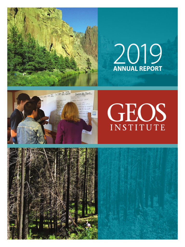 Geos Institute 2019 Annual Report | PDF | Stream | Logging