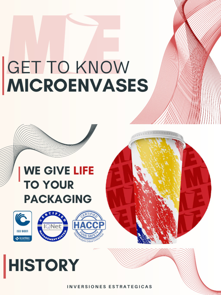 Microenvases: Innovative Packaging Solutions | PDF | Paper | Secondary ...