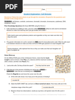 Amoeba Sisters Cell Cycle-1 | PDF | Mitosis | Chromosome