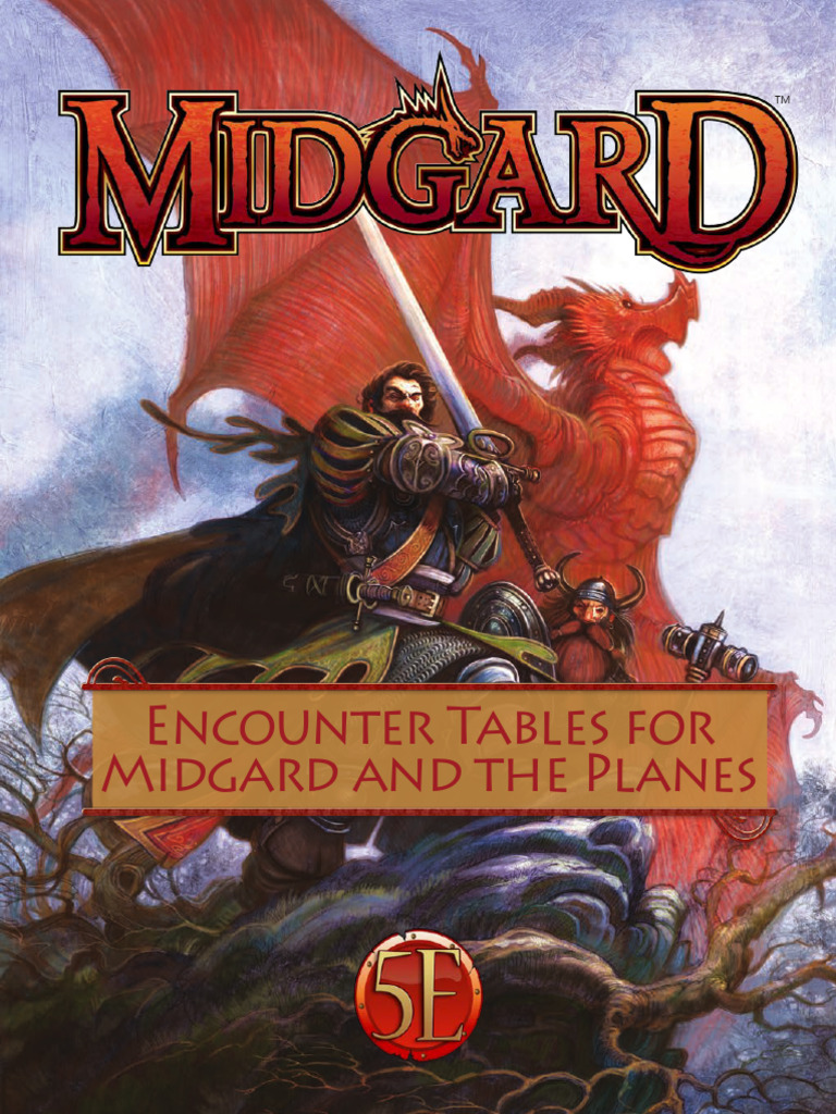 Encounter Tables For Midgard and The Planes (5e) | PDF | License ...