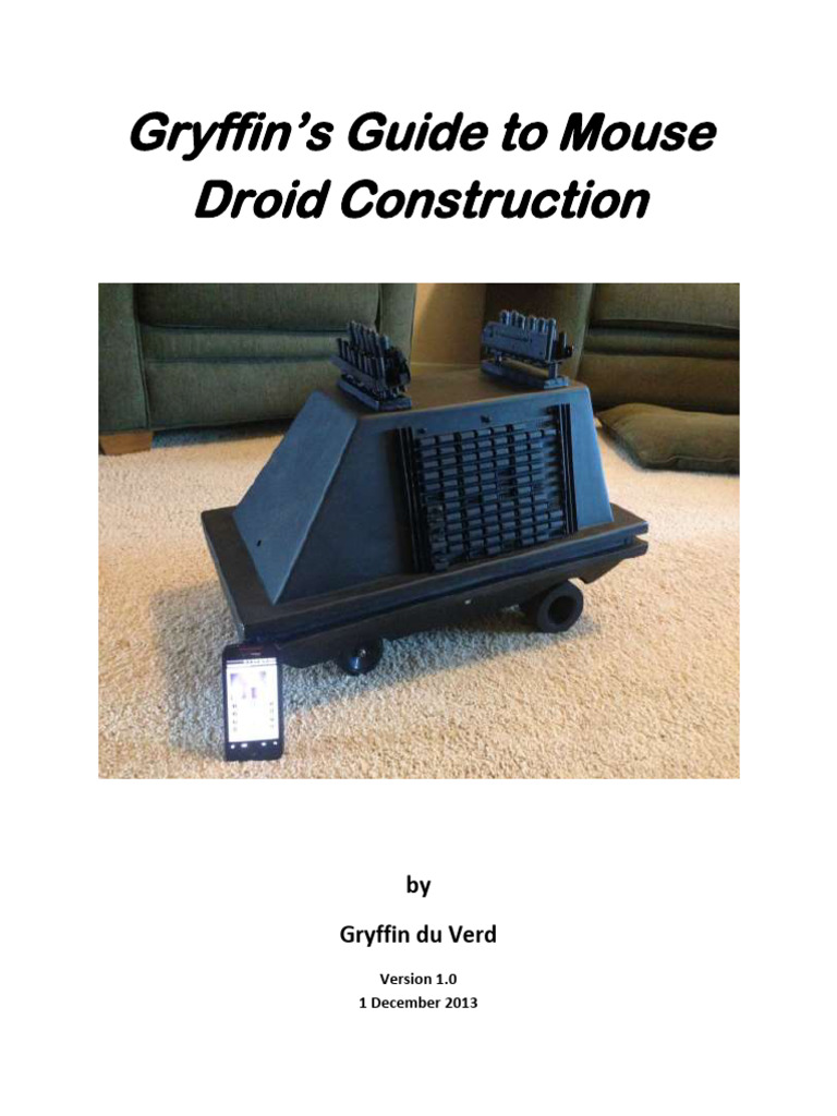 Gryffins Guide To Mouse Droid Construction | PDF | Gear | Screw