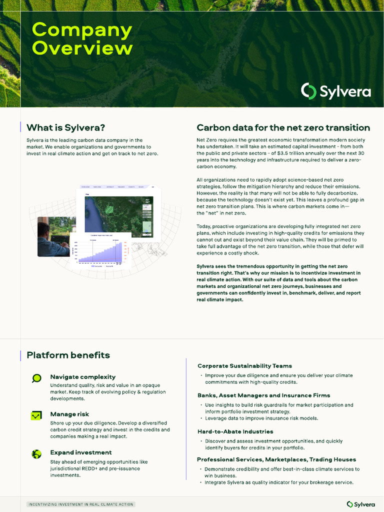 Sylvera - Company Overview | PDF