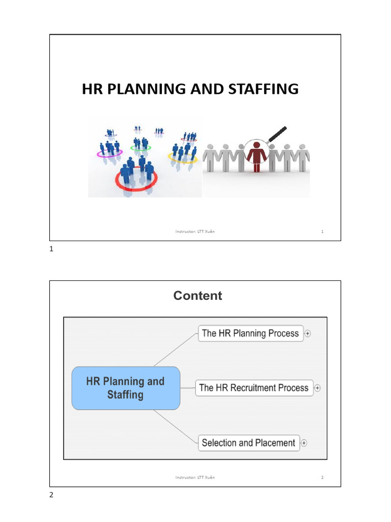 HR Planning and Recruitment Strategies | PDF | Recruitment | Human ...