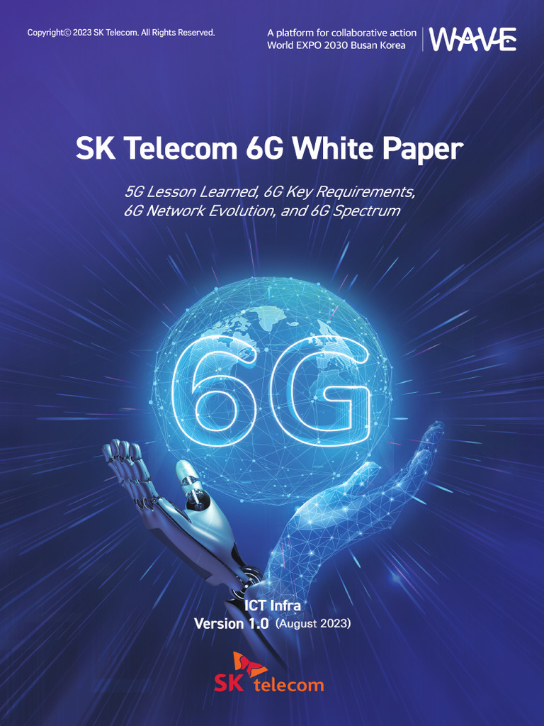 SKT6G White PaperEng v1.0 Web | PDF | Lte (Telecommunication) | Artificial Intelligence