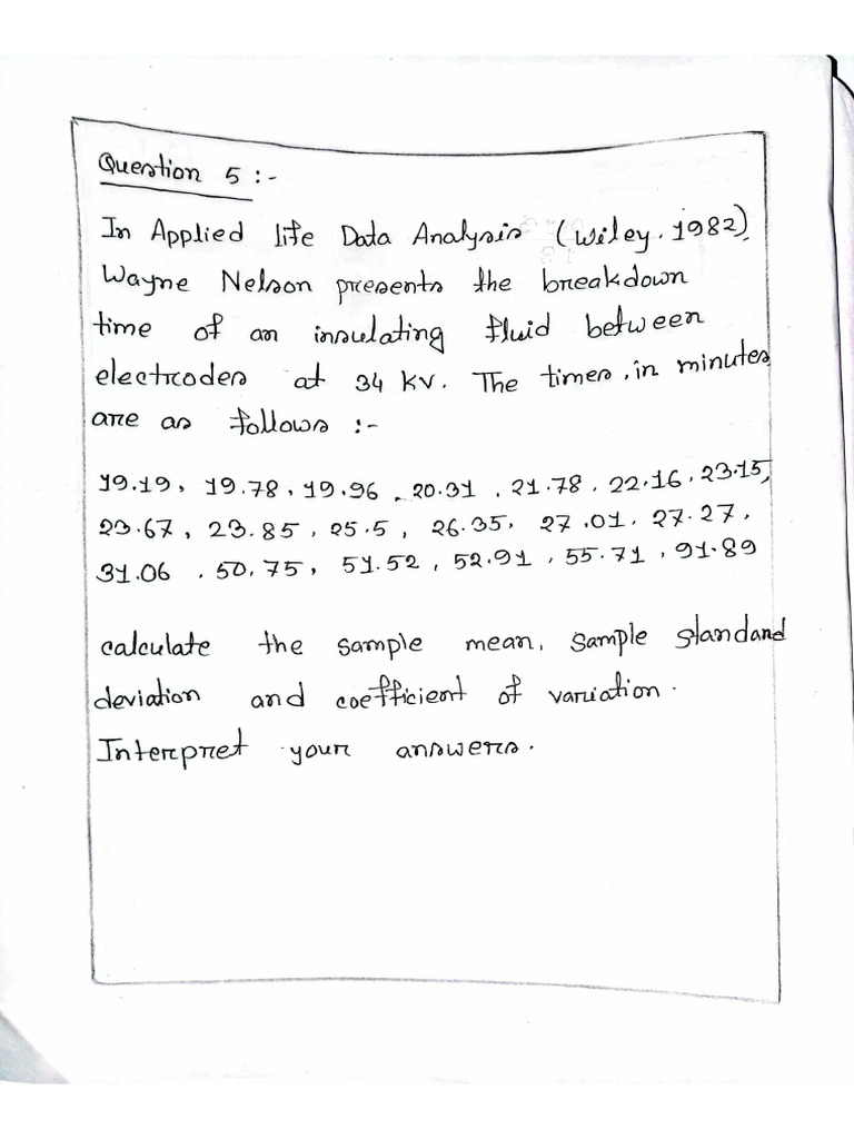 STA 102 Assignment 2 | PDF