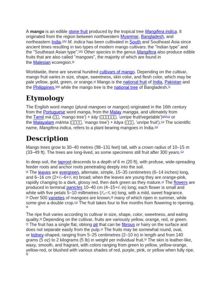 Those Who Know Skull Emoji | PDF | Mango | Botany