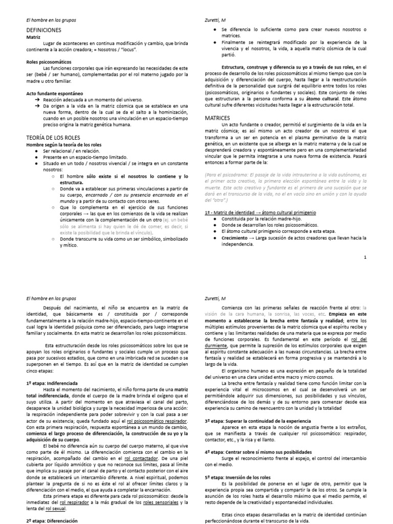 Zuretti Simplificado | PDF