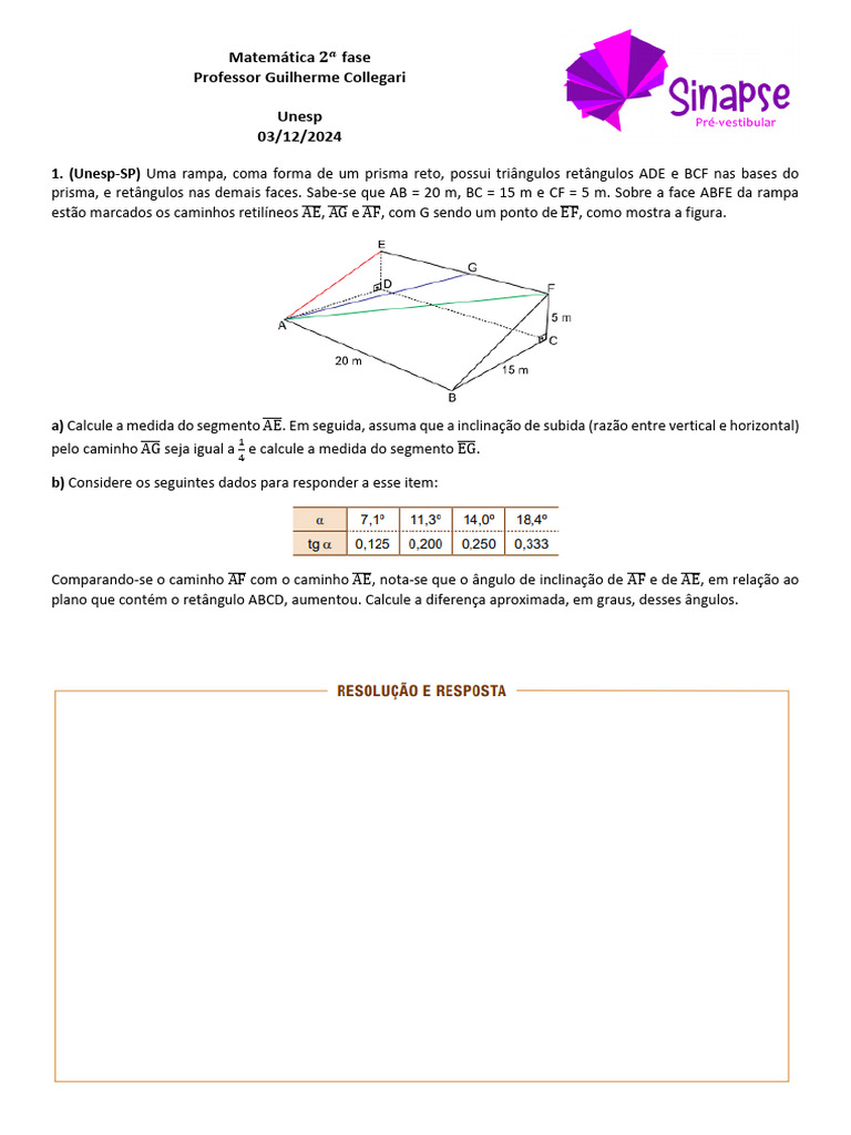 Matemática_2a_fase_-_Aula_03[1] | PDF | Triângulo | Círculo