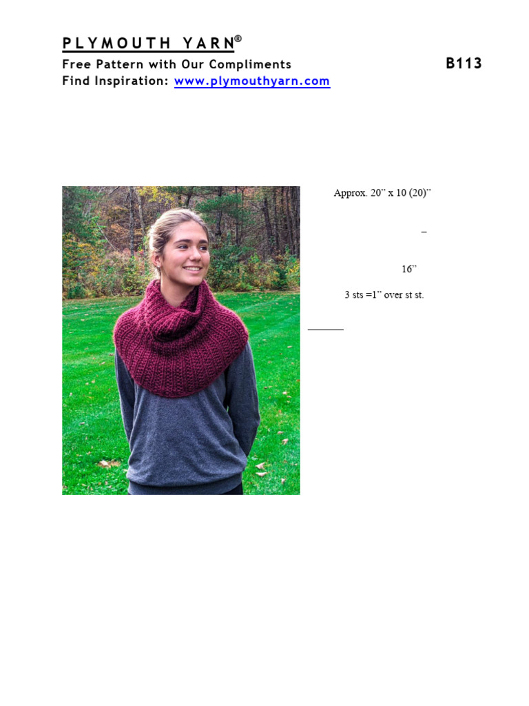 B113_Baby_Alpaca_Grande_1x1_rib_Cowls-1 | PDF
