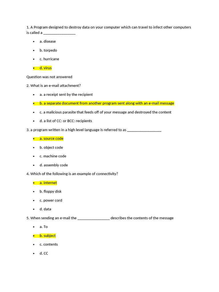 IT - Past Papers | PDF | Computer Data Storage | Floppy Disk