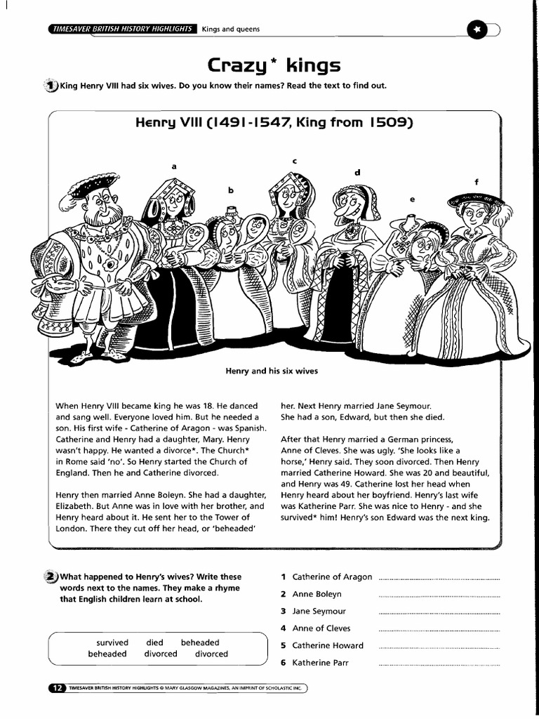 Crazy Kings | PDF | Tudor England | English Royalty