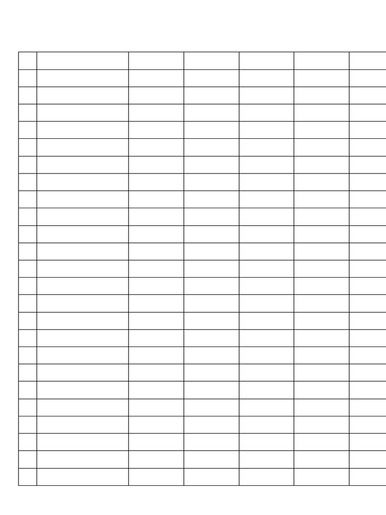 Detailed Class List | PDF