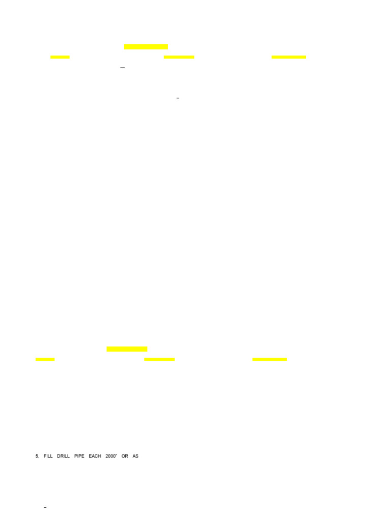 00E. Rigsite Responsibilities During Operations | PDF