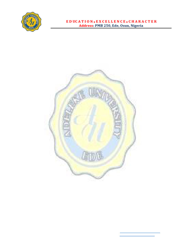 Recommendation for Taiwo's MSc Application | PDF