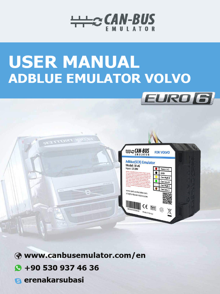 Install - Volvo EURO 6 AdBlue Emulator | PDF