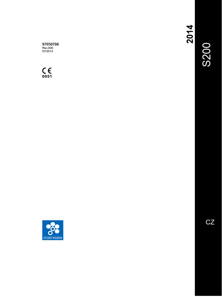 S200 STERN WEBER 2014 Uzivatelsky navod | PDF