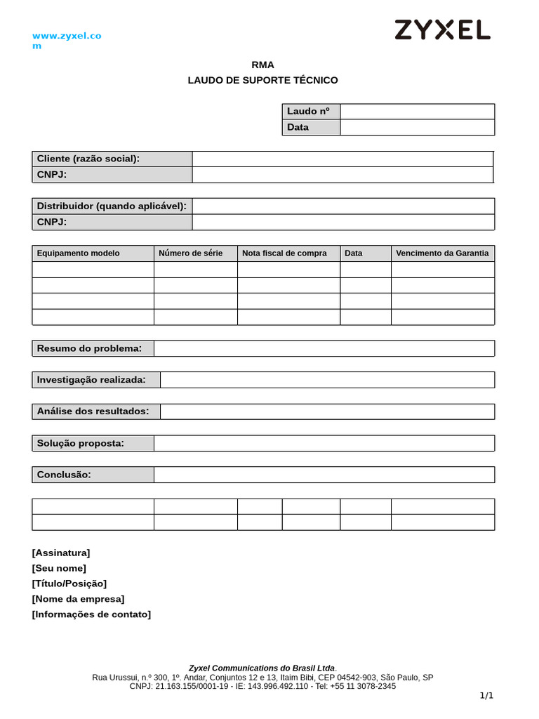 Modelo Laudo-R1 | PDF