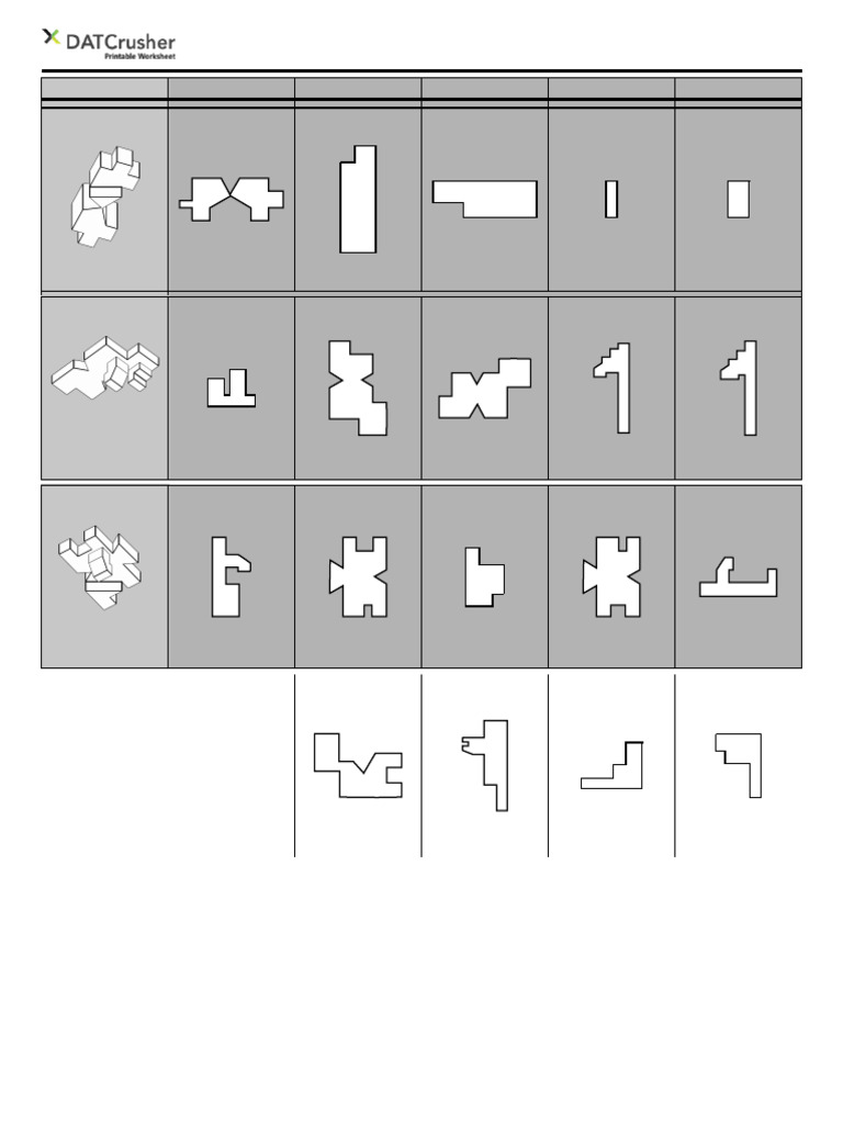Dental Aptitude Test Practice | PDF