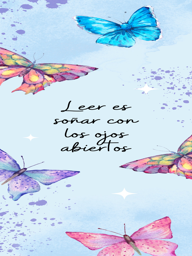 Separador de libros frase acuarela azul_20240503_120025_0000 | PDF