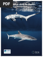 Guía de identificación de aletas de tiburón | PDF | Tiburones | Pescado