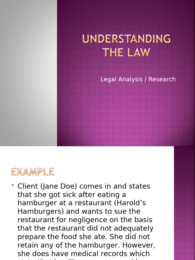 Legal Analysis 2024 | PDF | Lawsuit | Negligence