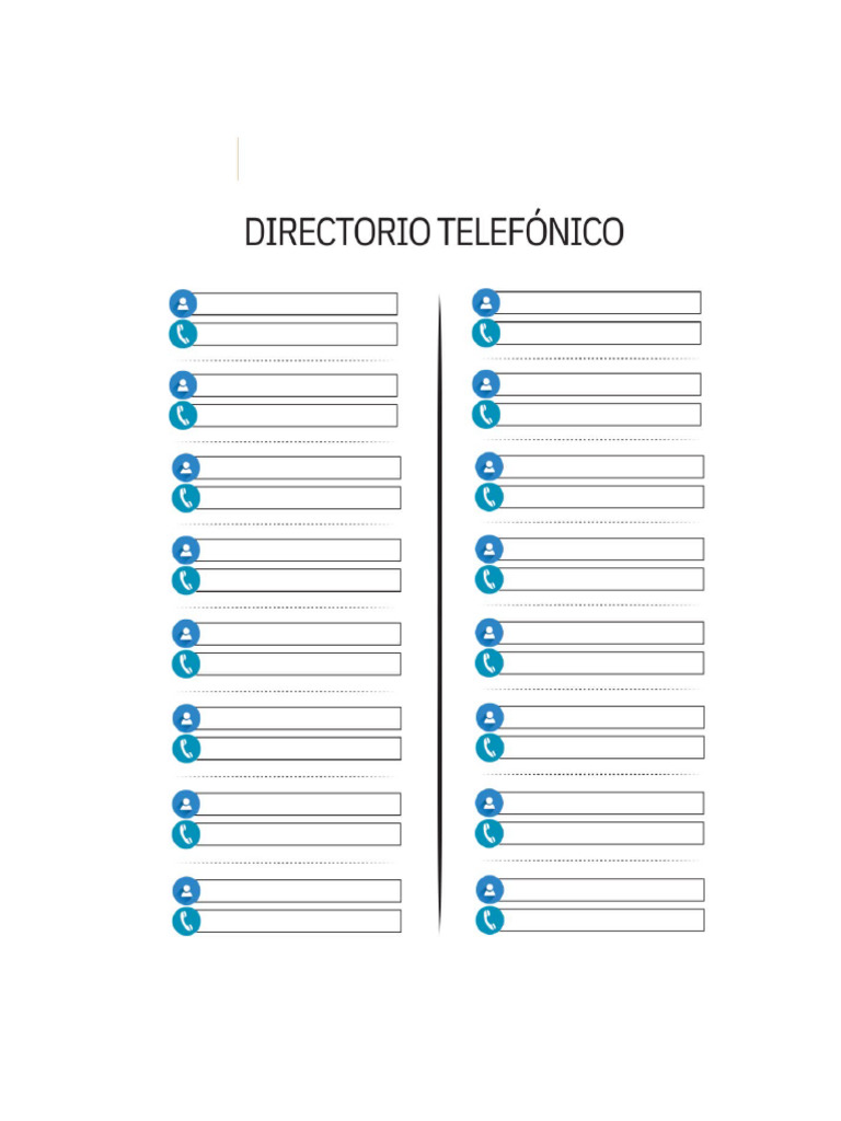 Directorio Telefónico | PDF