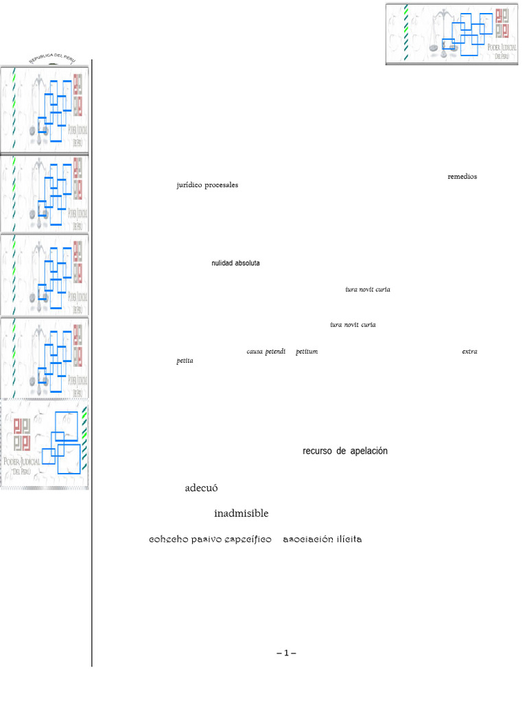 Apelación CSR 00077-2021 Suprema - Mutatio Libelli - Variación de ...