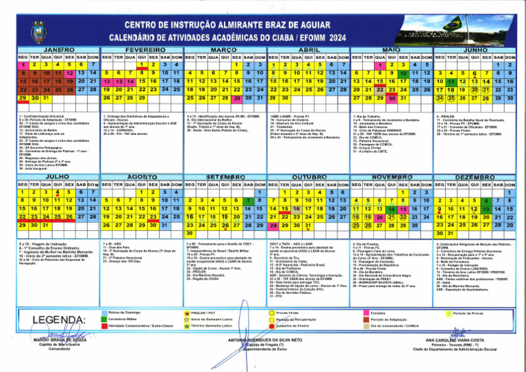 Calendario ATUAL | PDF