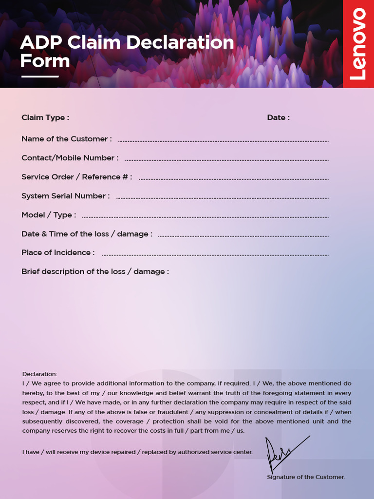 ADP FORM | PDF