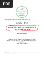 CAR 145 Compliance and Management Guide | PDF | Audit | Aircraft