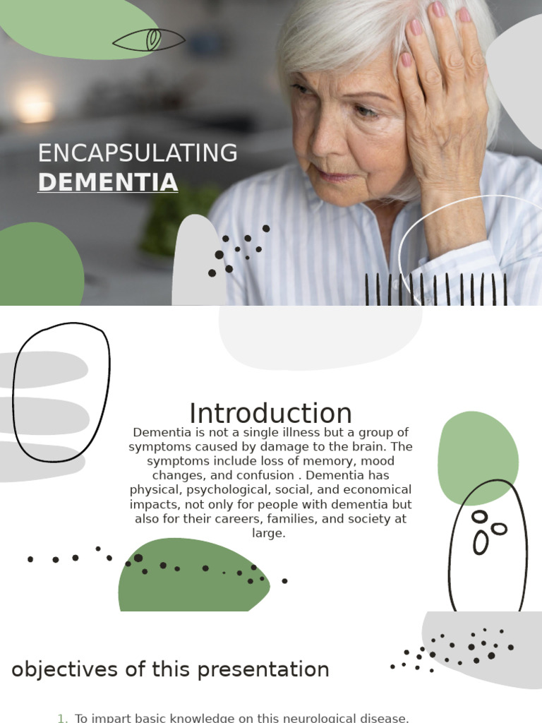 Dementia Ppt Biopsych Project (1) | PDF | Dementia | Clinical Medicine