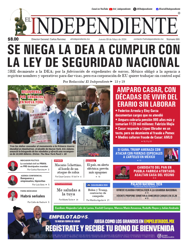 9 El Independiente | PDF | México | Partido Revolucionario Institucional