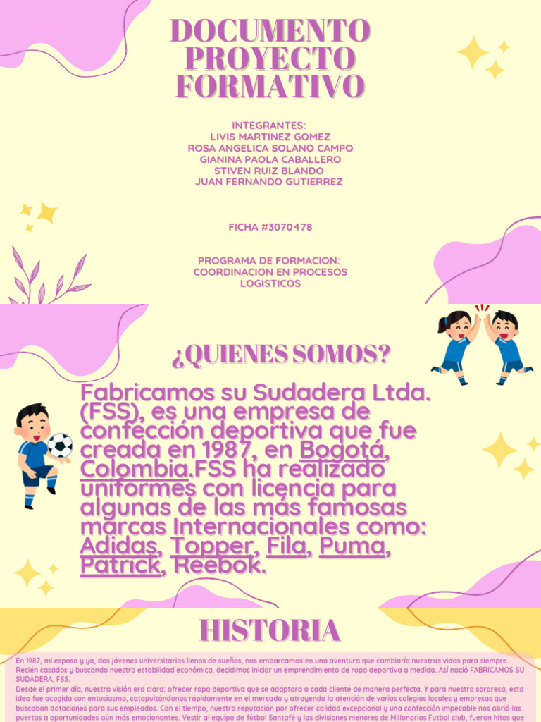 Documento proyecto formativo | PDF | Business | Calidad (comercial)