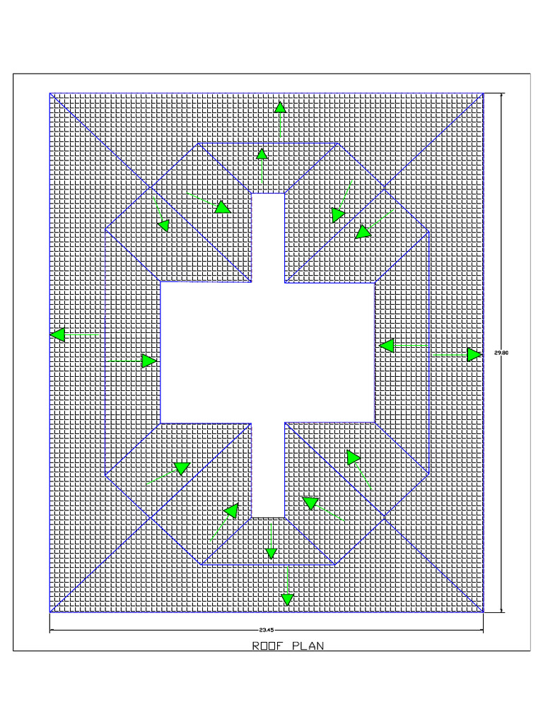 Mini Projet Roof-Model - PDF ROOF PLAN - 051808 | PDF
