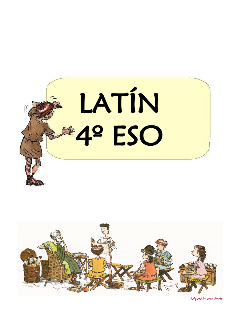 Latin 4º Myrthia | PDF | Gramática | Semántica