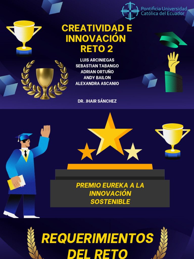 CREATIVIDAD E INNOVACION_RETO 2_PRESENTACION | PDF | Reciclaje | Sustentabilidad