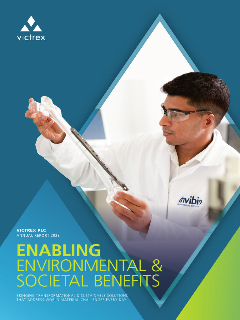 Victrex Plc AR2023 | PDF | Dividend | Sustainability